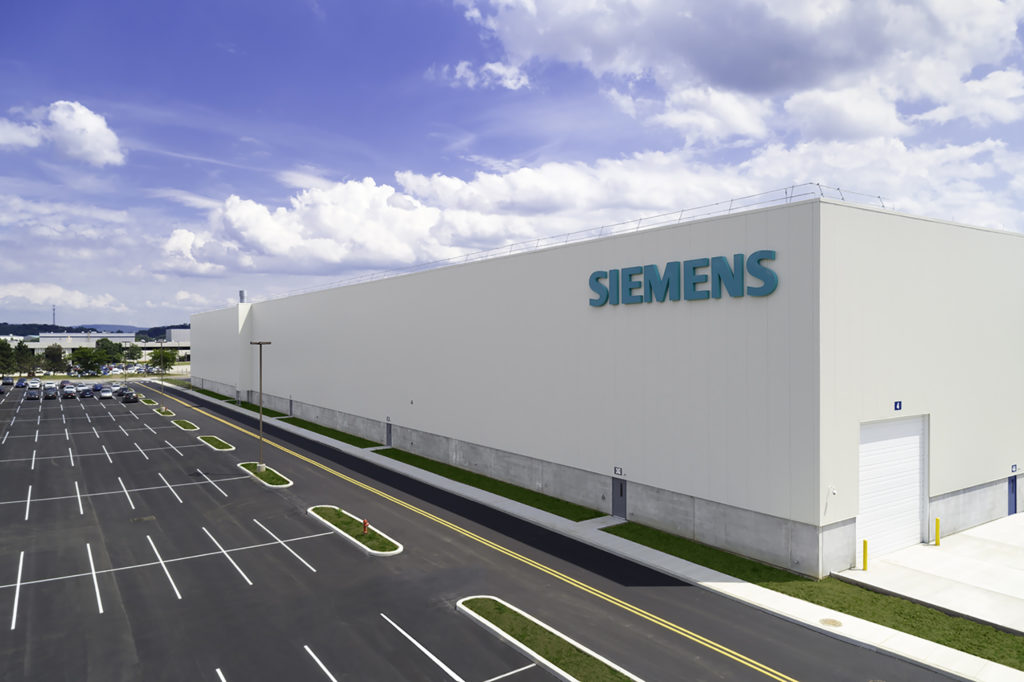 Turbine Manufacturing Facility Construction for Siemens