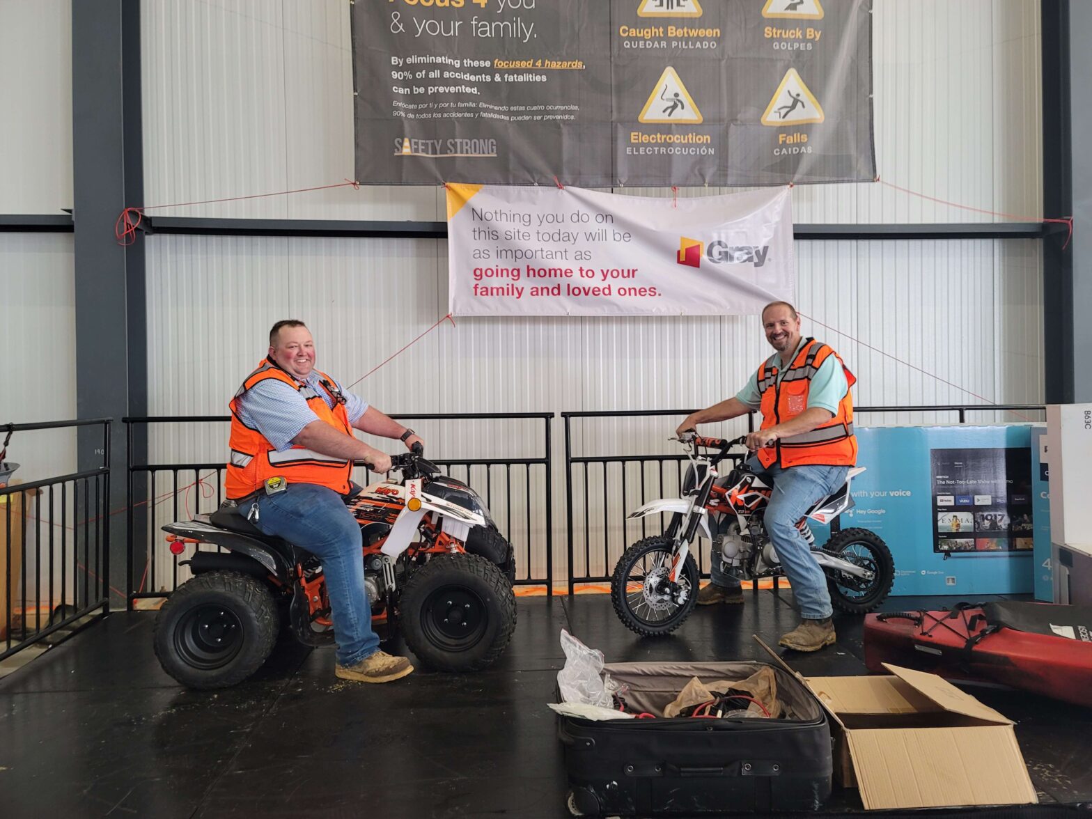 How Gray Uses Safety Luncheons to Reinforce Construction Safety Culture